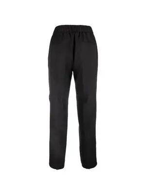 Peserico Elasticated-waist Trousers - Black