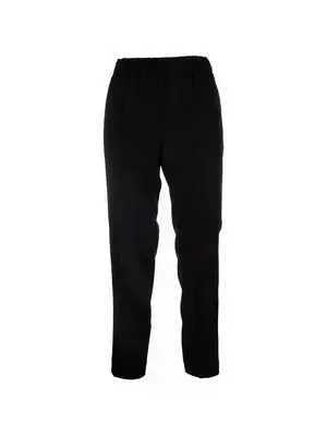 Peserico Elasticated-waistband Trousers - Black