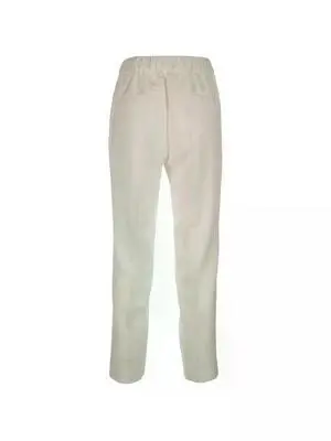 Peserico Monili-chain Trim Trousers - Neutrals