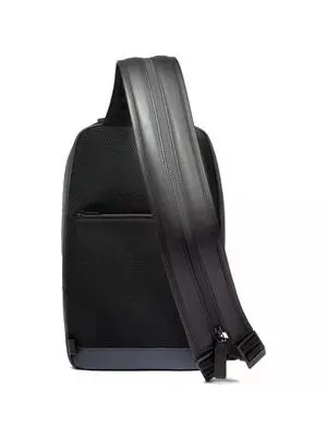 PIQUADRO Leather Convertible Backpack
