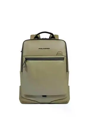 PIQUADRO 15.6-inch Water-resistant Laptop Backpack - Green