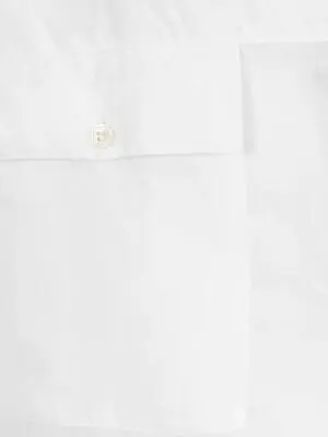 VINCENZO DI RUGGIERO Camp-collar Flap-pocket T-shirt