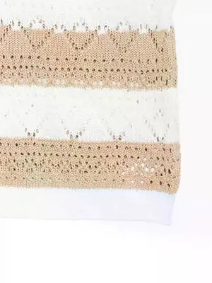 Liu Jo Crochet Knit Sleeveless Top