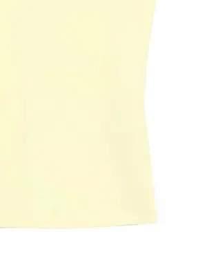Liu Jo Ribbed Knit Tank Top With Mini Logo