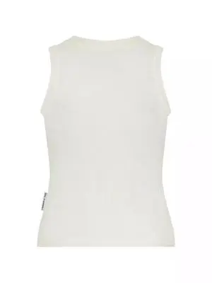 DES_PHEMMES Embellished Ribbed Tank Top