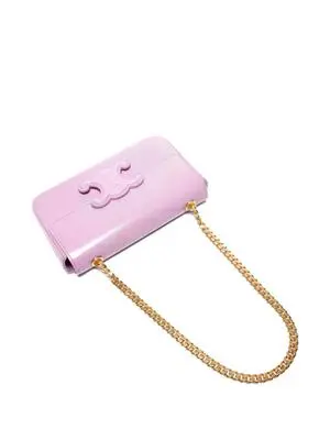 Celine Triomphe Chain Shoulder Bag - Pink