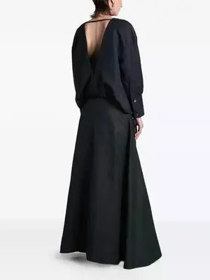 BATAKOVIC V-neck Open-back Dress
