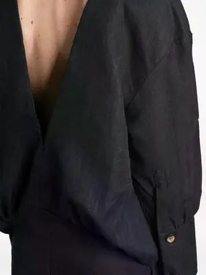 BATAKOVIC V-neck Open-back Dress
