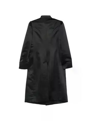 Noir Kei Ninomiya Sequin-embellished Bow-detail Coat