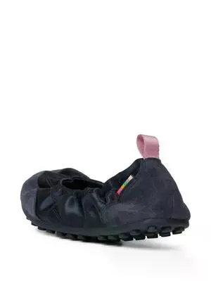 Paul Smith Laguna Panelled Ballet Flats - Blue