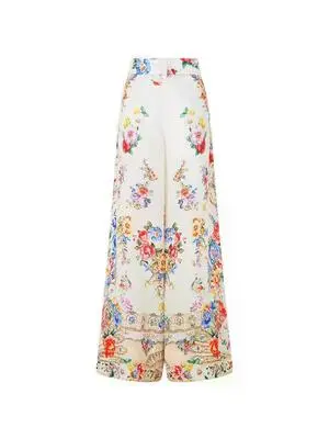Camilla Printed Wide Leg Trousers