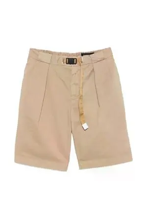 White Sand Bermuda Shorts For Men