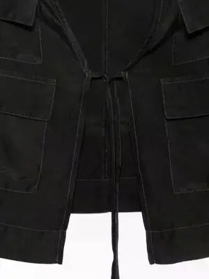 Barena Venezia Multi Pura Silk Vest - Black