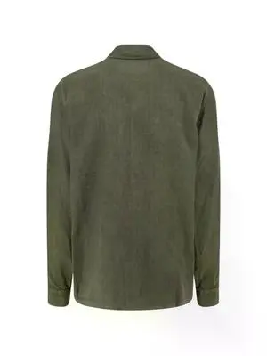 Aspesi Slub-texture Chest-pocket Shirt