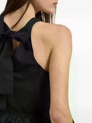 Liu Jo Ruffled Peplum Top - Black