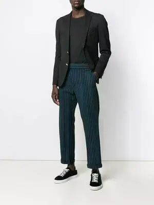 Corneliani Fitted Silk Sweatshirt - Black