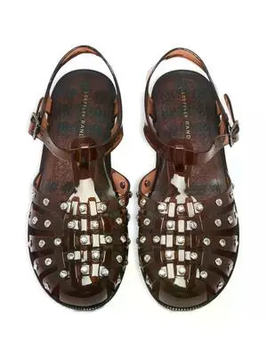LOEFFLER RANDALL Rhys Caged Sandals - Brown