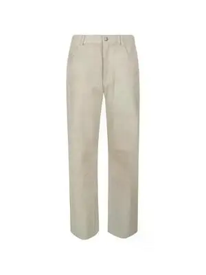 HAIKURE Suede Trousers - Neutrals
