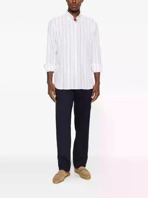 BERWICH Linen Trousers - Blue