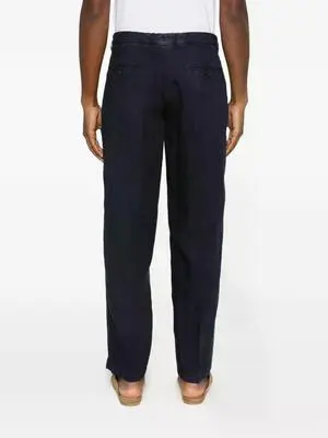 BERWICH Linen Trousers - Blue