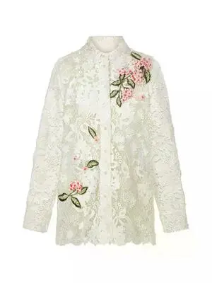Oscar De La Renta Sheer Blouses