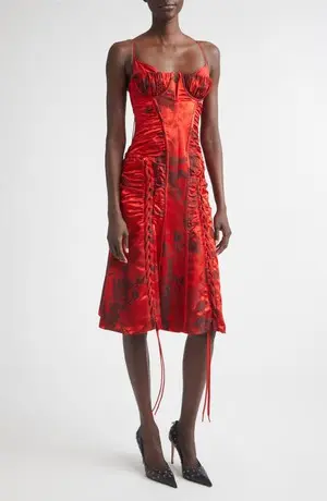 Alexander Mcqueen Scoop Neck Cocktail Dresses
