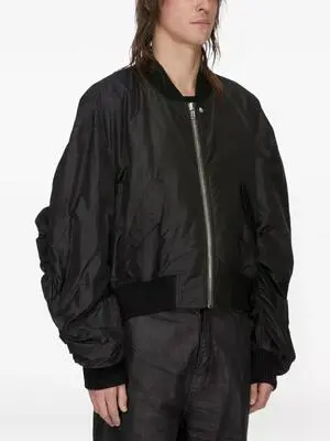 Rick Owens Secchia Flight Bomber Jacket - Black