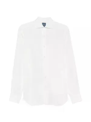 BARBA NAPOLI Paisley-jacquard Shirt