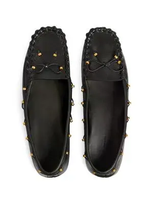 Khaite Flat Loafers - Black