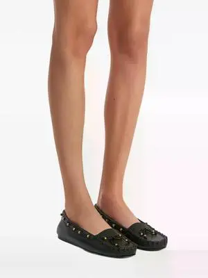 Khaite Flat Loafers - Black