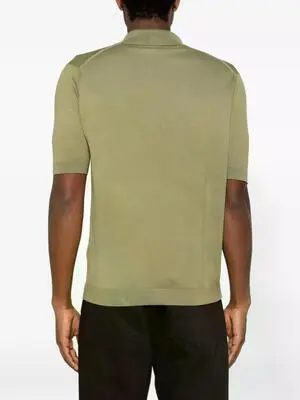John Smedley Short-sleeves Polo Shirt - Green