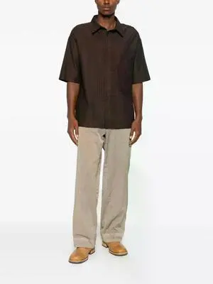 FREI-MUT Salter Textured Short-sleeve Shirt