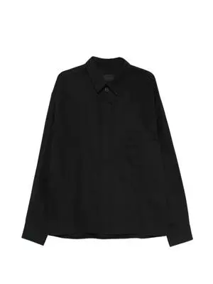 FREI-MUT Saltby Textured Long-sleeve Shirt