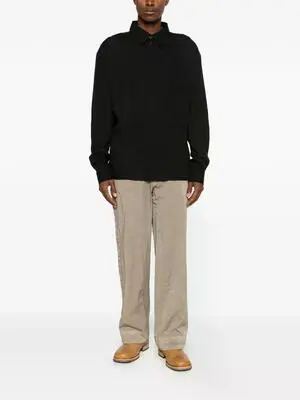 FREI-MUT Saltby Textured Long-sleeve Shirt