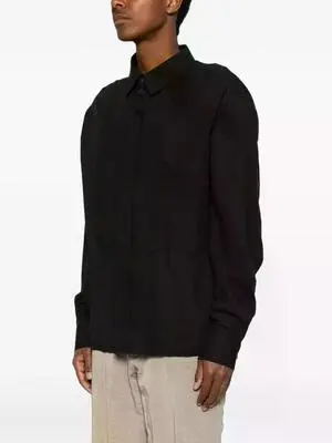 FREI-MUT Saltby Textured Long-sleeve Shirt