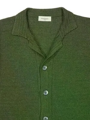 PIACENZA CASHMERE 1733 Textured-knit Jacket - Green