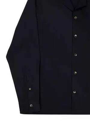 Frescobol Carioca Safra Wool Shirt - Blue