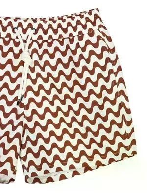 Frescobol Carioca Rio Sport Copacabana Swim Shorts - Brown