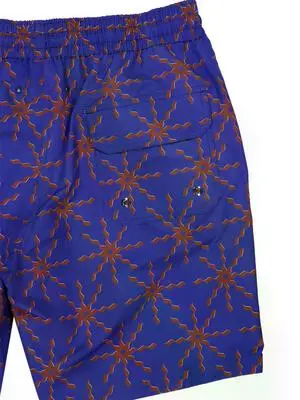 Frescobol Carioca Santos Board O Sol Swim Shorts - Blue
