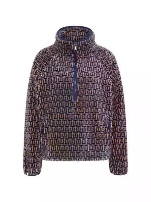 The Upside Abstract Zip-up Sweater