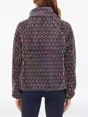The Upside Abstract Zip-up Sweater