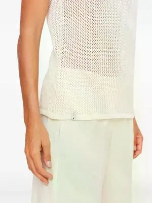 The Upside Wales Knit Tank Top - Neutrals