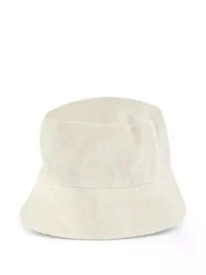 Auralee Cotton Bucket Hat - Neutrals