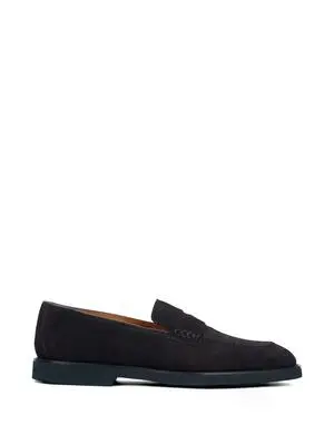 DOUCAL'S Suede Penny Loafers