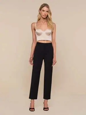 L'Agence Nysa Bustier Top - Champagne