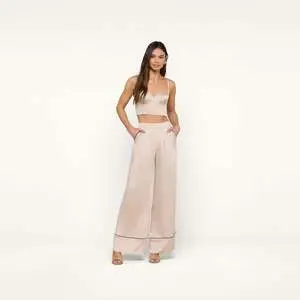 L'Agence Nysa Bustier Top - Champagne
