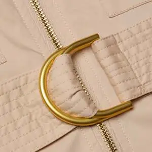 L'Agence Callen Shirt Dress - Biscuit