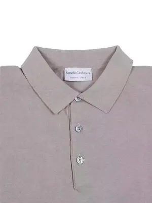 SETTEFILI CASHMERE Knitted Polo Shirt