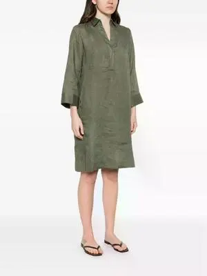 ARCHIVIO '67 V-neck Shirt Dress