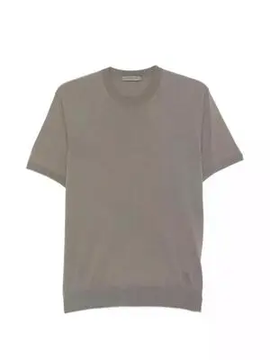 Corneliani Embroidered-logo T-shirt